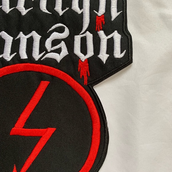 Marilyn Manson | Accessories | Large Marilyn Manson Patch | Poshmark
